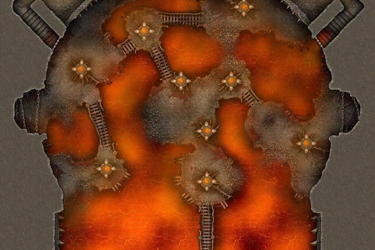 Free D&D Battlemap - Infernal Arena • Seafoot Games Free D&D Battlemap - Infernal Arena • Seafoot Games