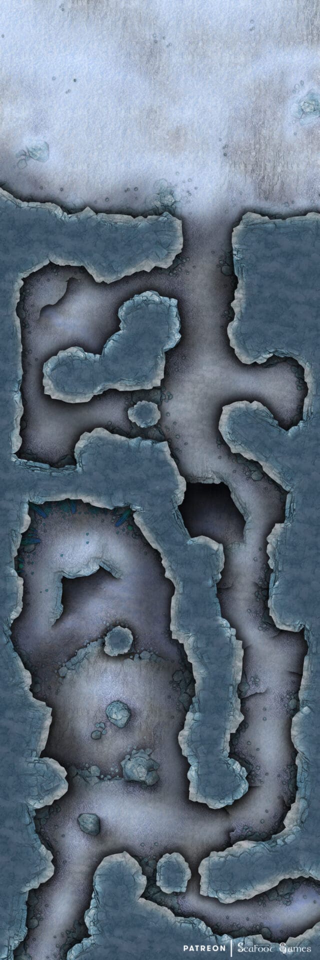 Ice Cavern Map