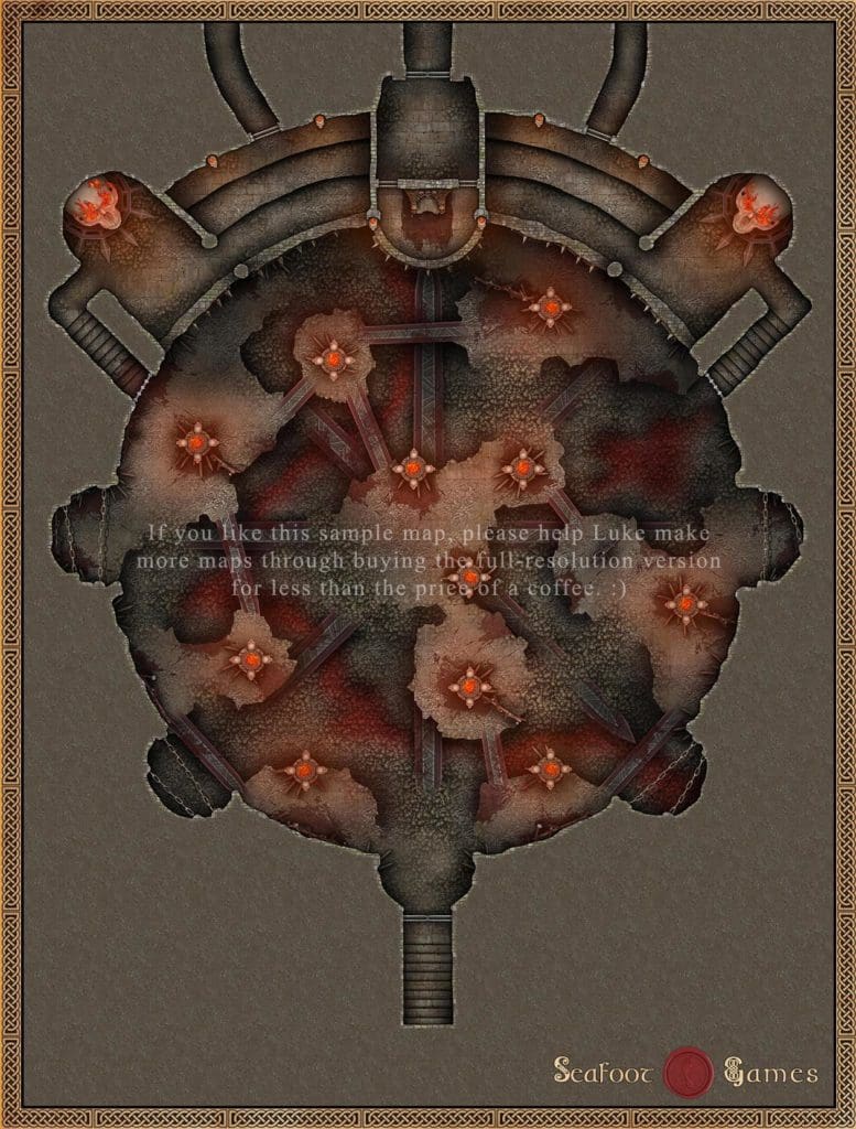 Prepared GM’s DnD Battlemap Bundle – 210 Large Maps for $29.99