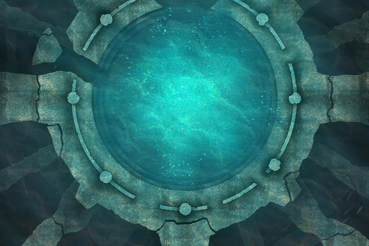 Eternal Well of Oceanus Free DnD Battlemap & Adventure