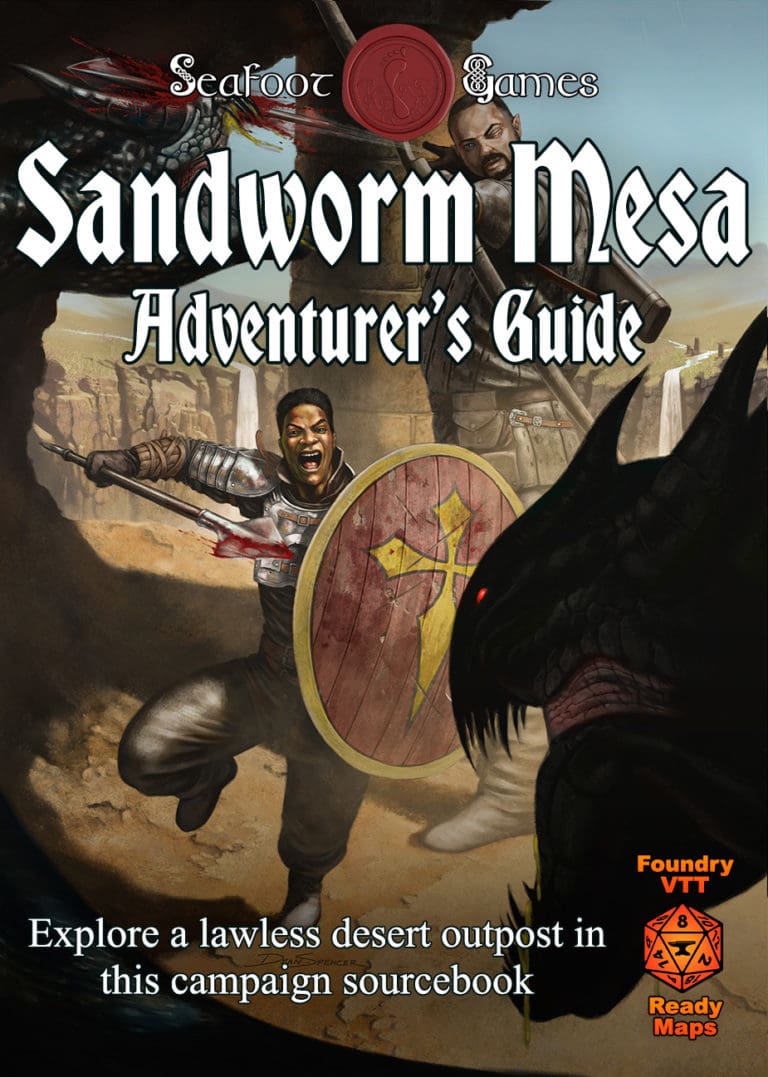 Sandworm Mesa Adventurer’s Guide DnD Battlemap Bundle