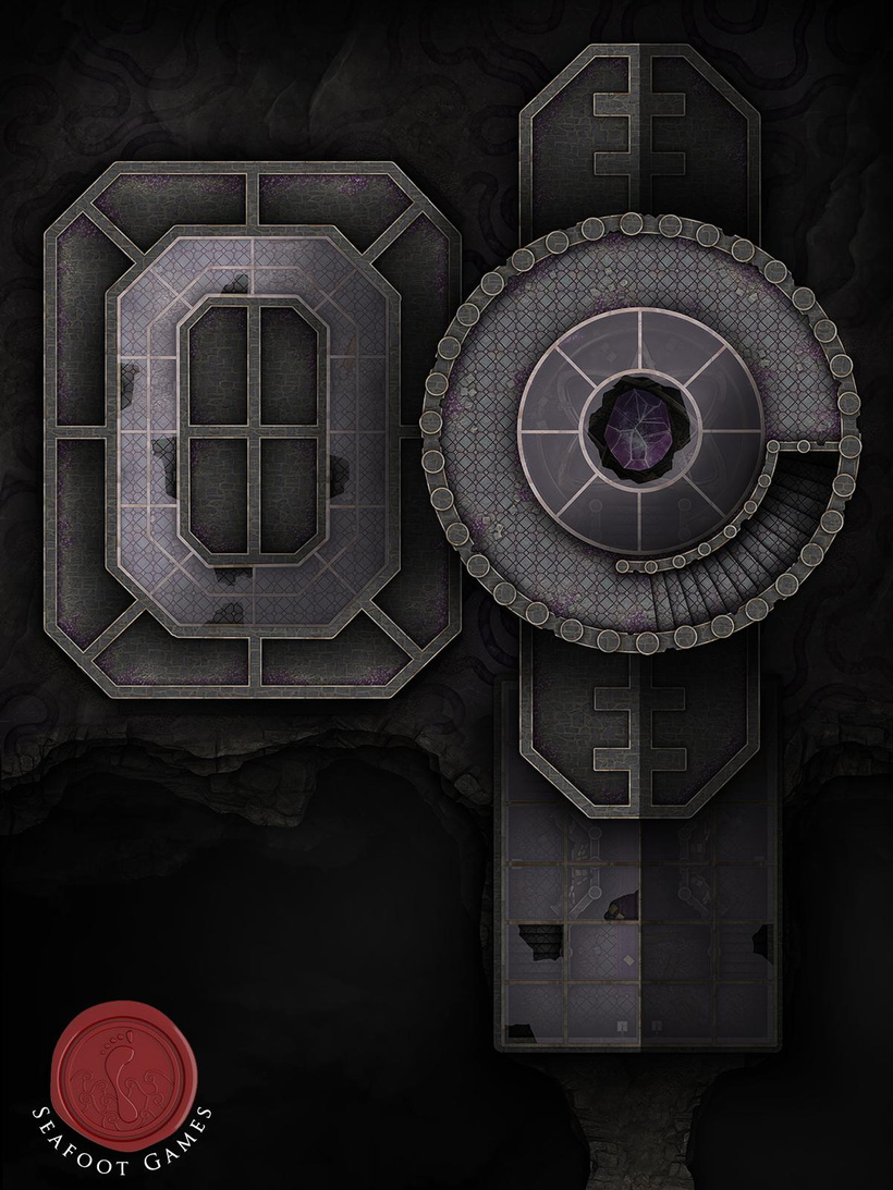 Isle of Fangs 5e Campaign Sourcebook with 17 DnD Battlemaps